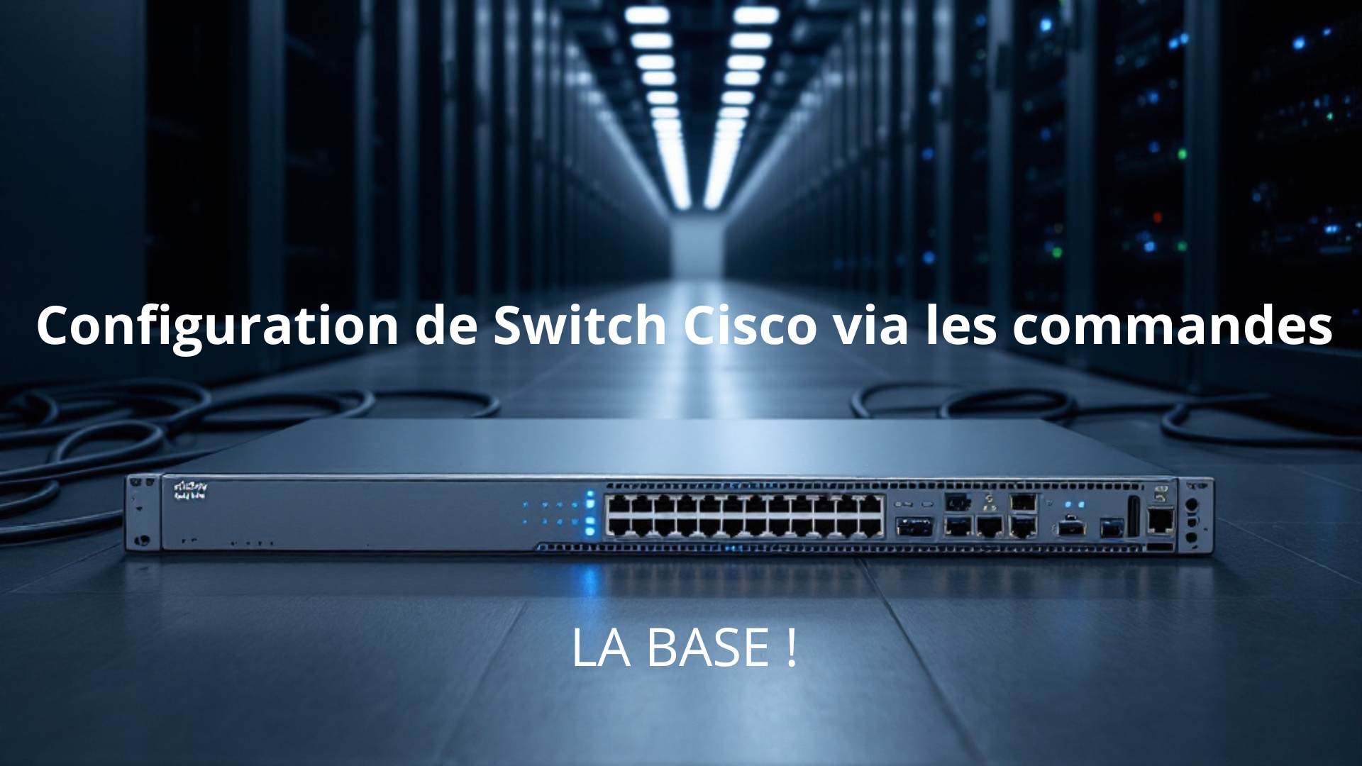 Configuration de Switch Cisco via terminal rs232, ssh, etc.. La Base
